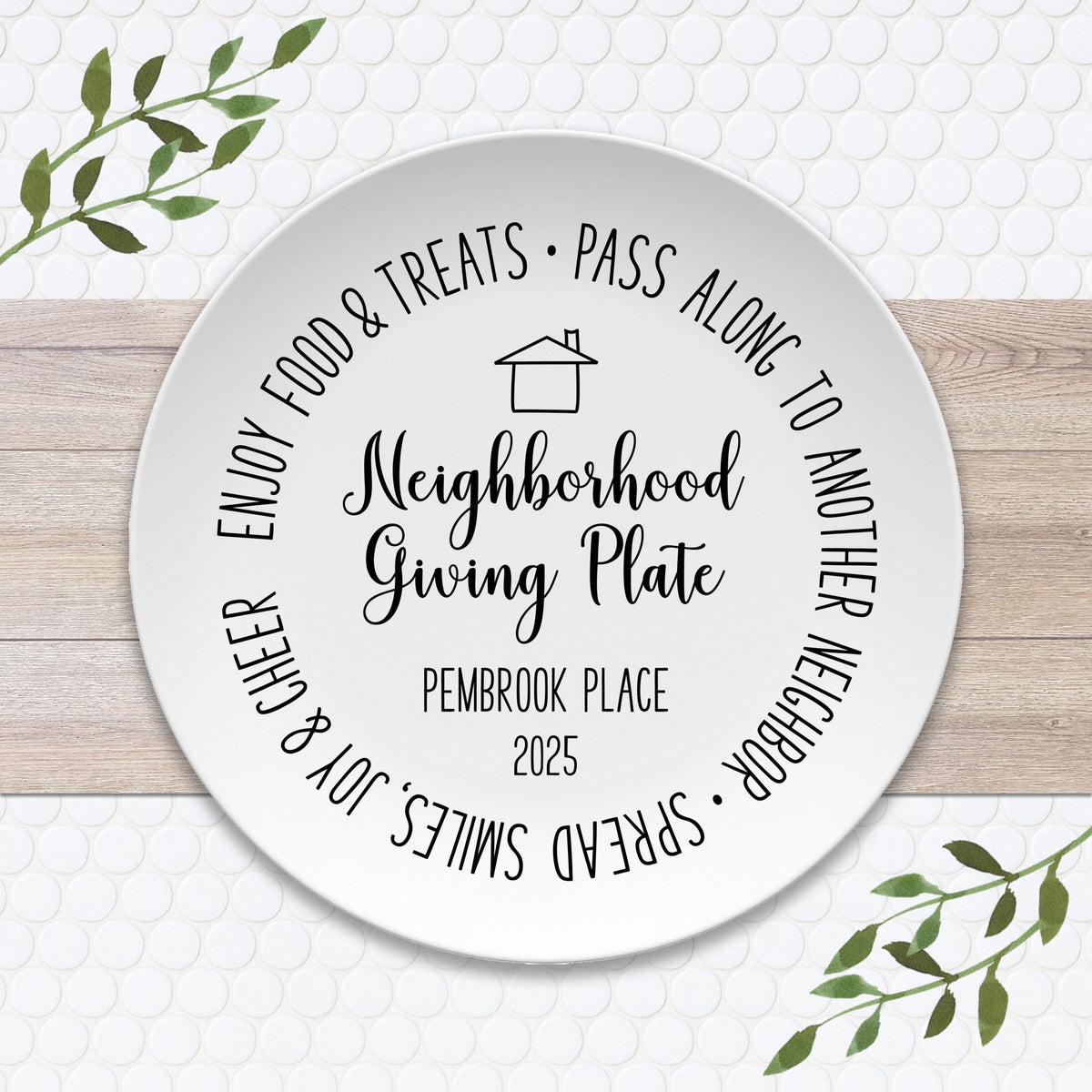 Giving Plates – Our Platter