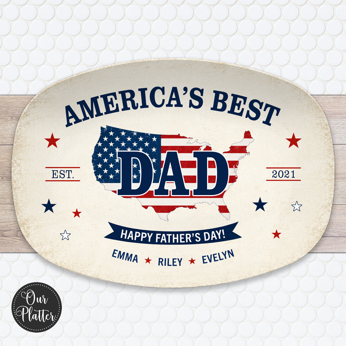 Our Platter - Personalized Plates