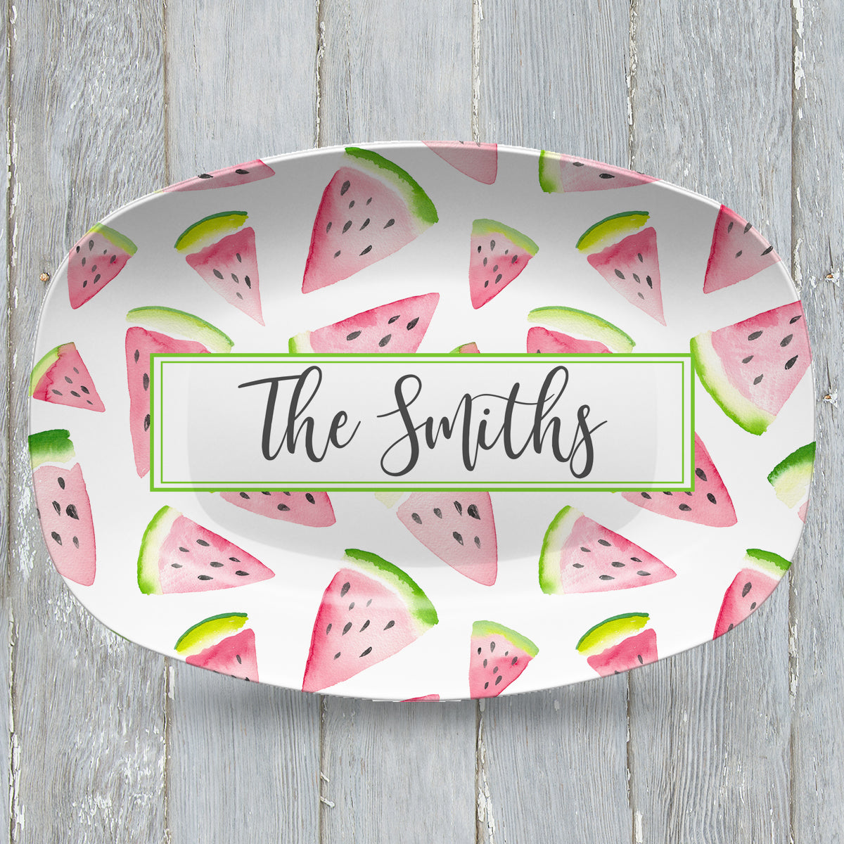 Watermelon Personalized Custom Platter – Our Platter