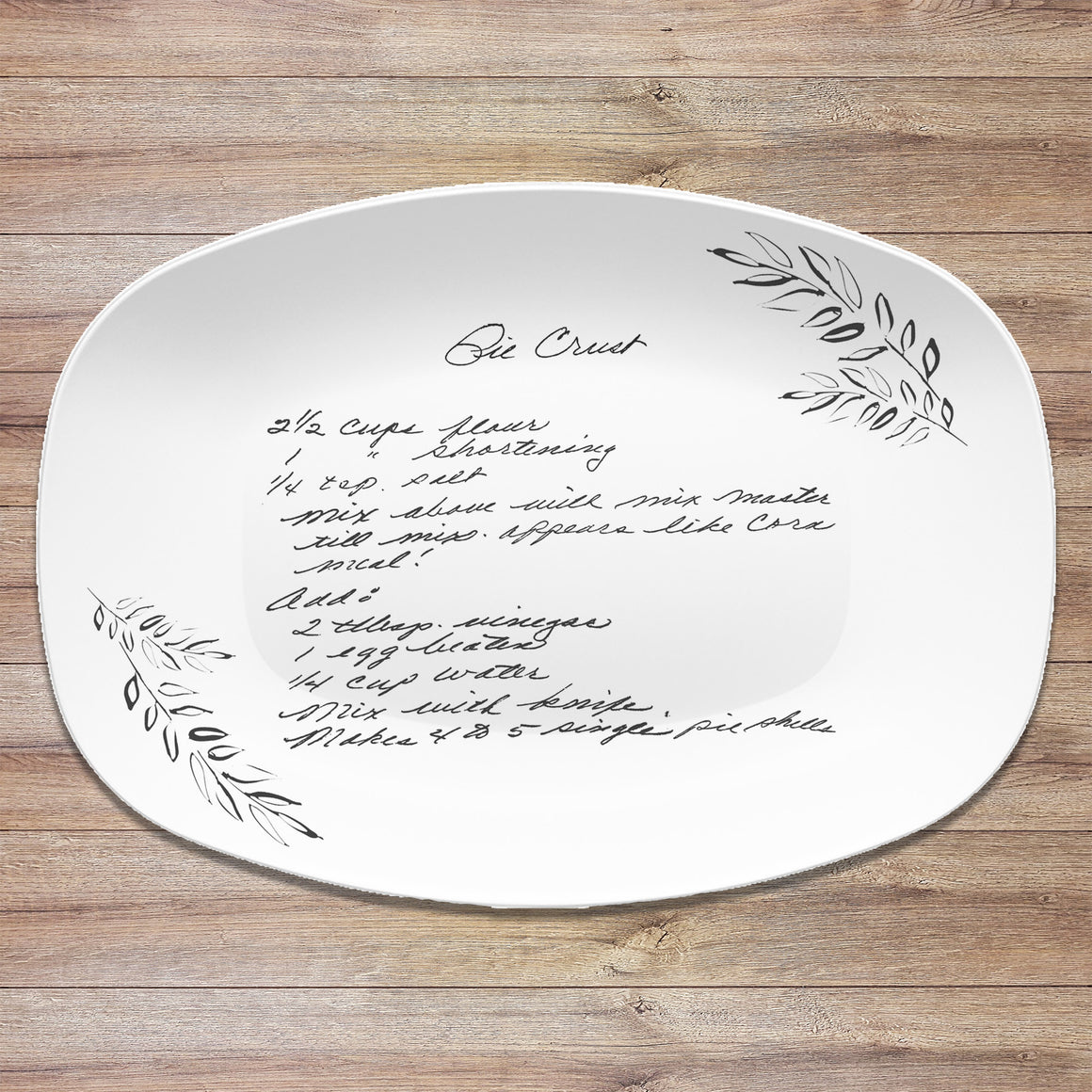 Our Platter - Personalized Plates