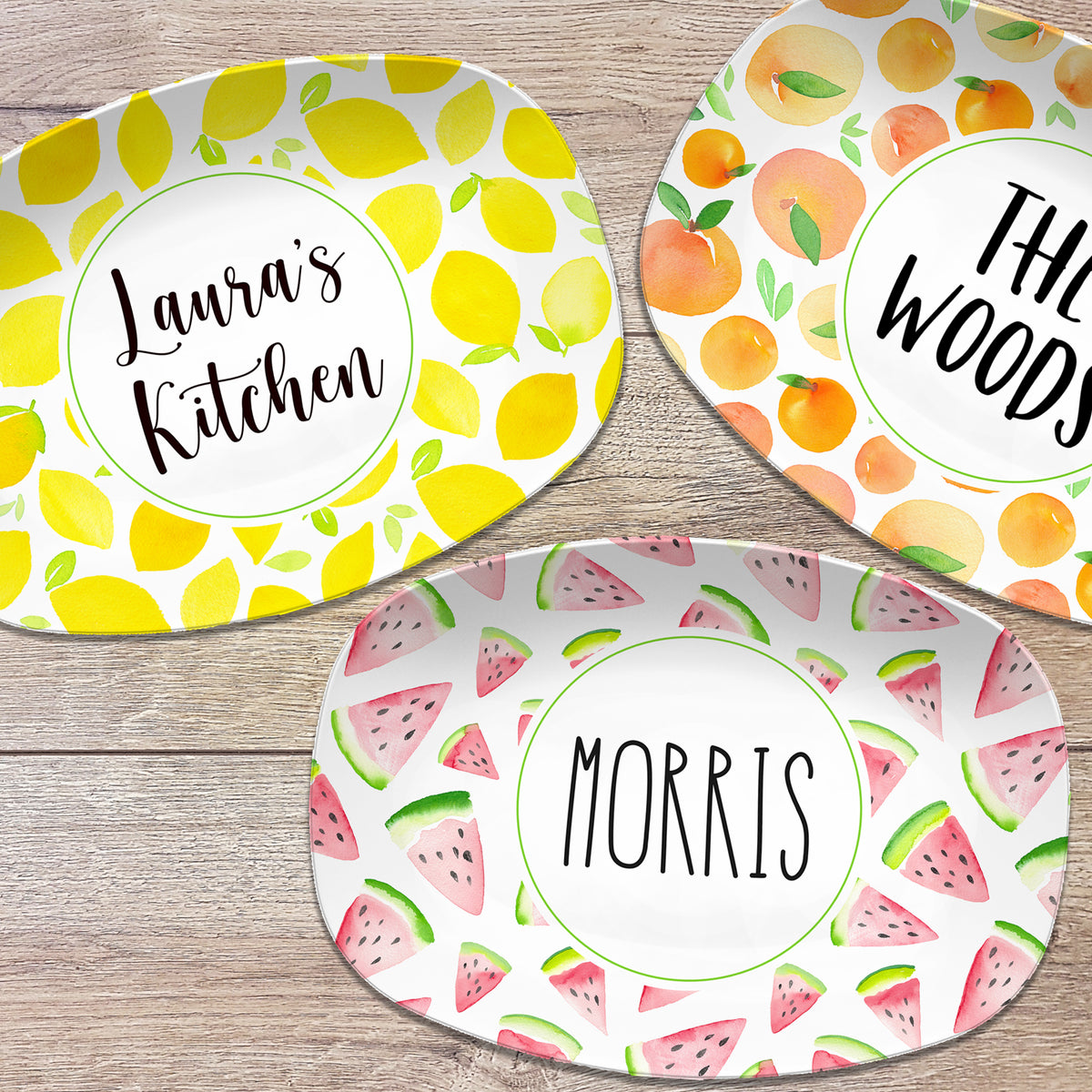 Lemons Personalized Custom Platter – Our Platter