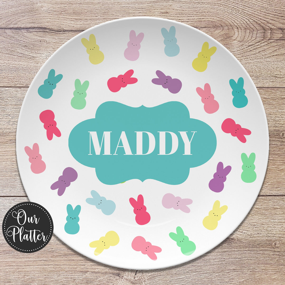 Easter Personalized Plate or Platter – Our Platter